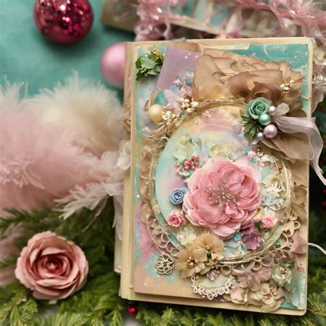 Lexica Shabby Chic Dreamy Mist Pastel Junk Journals Christmas Giftag