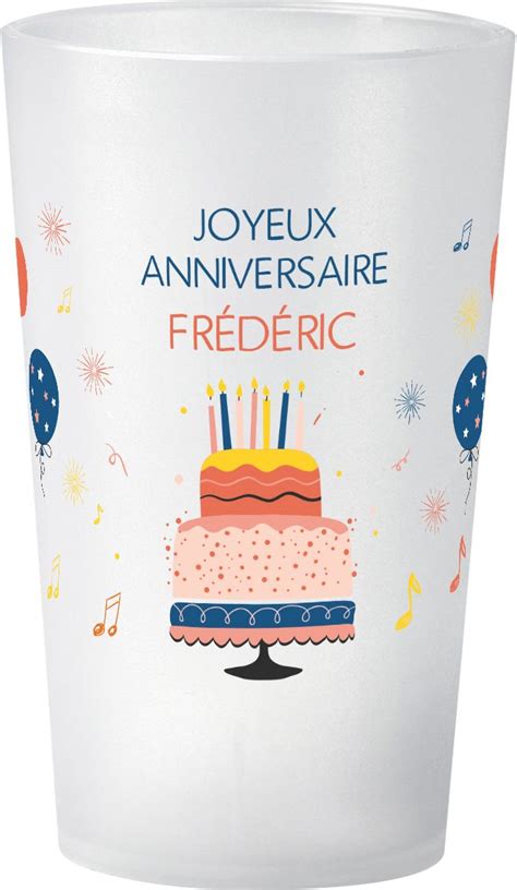 Gobelets Personnalisables Réutilisables Anniversaire Gobelet