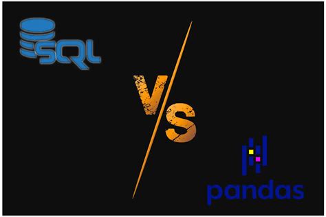 Sql Vs Pandas Opera Es B Sicas