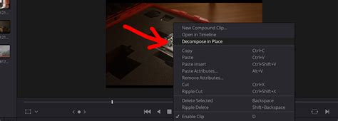 Uso de clips compuestos en DaVinci Resolve 12 Producción de Videos