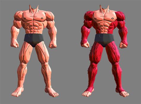HUM HUF Improved Body Resource SSJ4 Included Xenoverse Mods