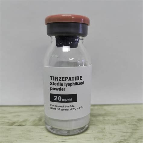 Best Quality Tirzepatide 20mg Pink Top GLP 1 Injection China