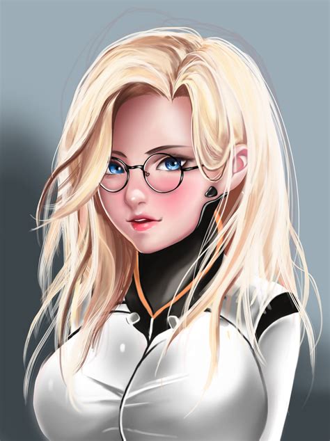 Mercy Overwatch And More Drawn By Gimgugnae Danbooru