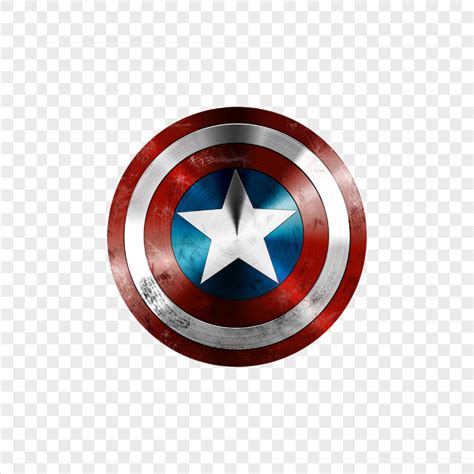 Captain America Metal Shield Logo HD PNG Citypng