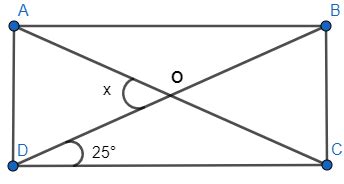 A Diagonal Of A Rectangle Is Inclined To One Side Of The Rectangle At