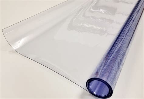 Klarsichtfolie PVC Glasklar Fensterfolie Glasfolie 0 4 Mm Meter Ware