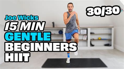 15 Minute Gentle BEGINNERS HIIT Workout The Body Coach TV The
