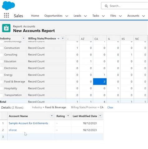 Matrix Report In Salesforce A Complete Guide