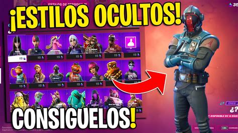 Como CONSEGUIR Los ESTILOS OCULTOS De La SKIN De ATUNADO En FORTNITE