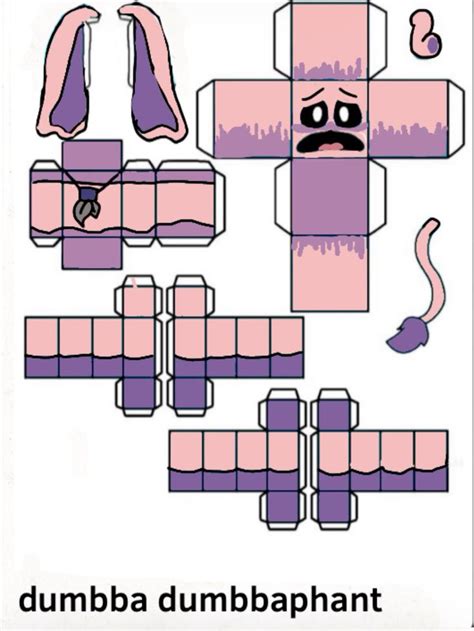 Dumbba Dumbbaphant Em 2024 Modelo De Boneca De Papel Roupas De