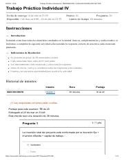 Trabajo Práctico Individual IV PREPARACIÓN Y EVALUACIÓN DE PROYECTOS