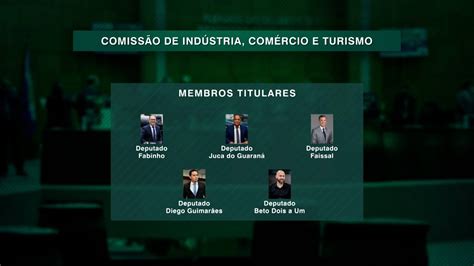 Eleição do presidente e composição da Comissão de Indústria Comércio e