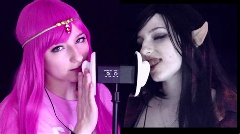 Marceline And Princess Bubblegum Twin Ear Play AftynRose ASMR