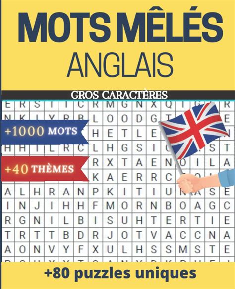 Buy Mots Mêlés Anglais Apprend l Anglais grace aux Mots Mêlés Ajoute