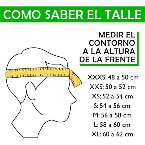 Cascos Para Moto Cómo Elegir La Talla Correcta 54 OFF