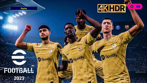 ใช 2 จอยเลนกบเพอน โคตรมน e football 2023 Paris saint germain vs
