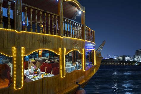 Dubai Creek 4 Star Dhow Cruise Dinner With Transfer Al Nahdi Travels