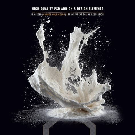 Premium Psd Powder Explosion On Transparent Background
