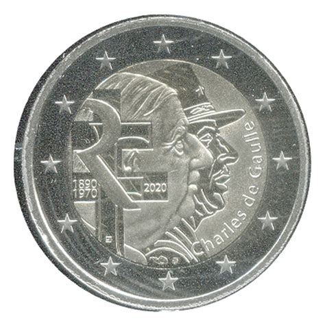 Valeur Pièce De 2 Euros Charles De Gaulle AUTOMASITES