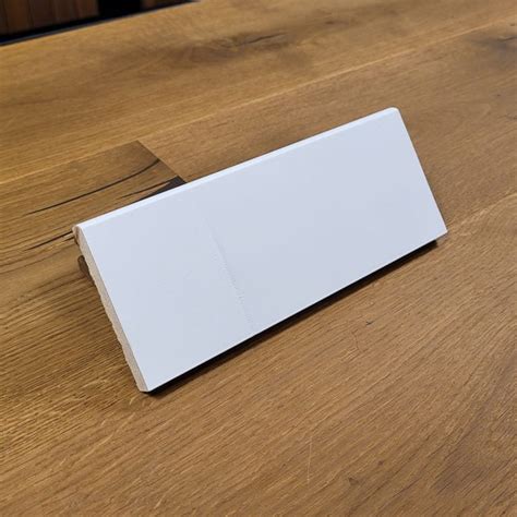 Zocalo Mdf Prepintado Blanco Liso 12x75x2750mm 2 75mtl X Varilla MICELI