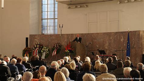 Zentrale Gedenkfeier Zum Volkstrauertag In Der Paulskirche