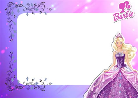 Barbie Frames Png Brilhantes E Floridas Imagens Para Photoshop