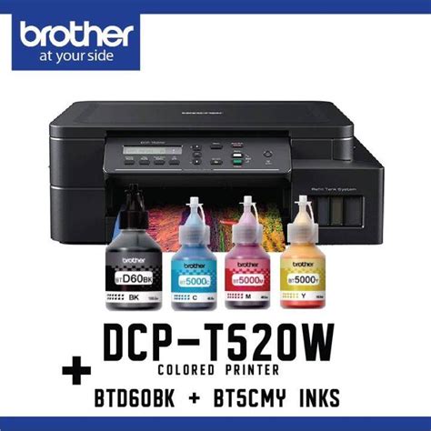 Brother Dcp T W Ink Tank Printer Btd Bk Bt Cmy Lazada Ph