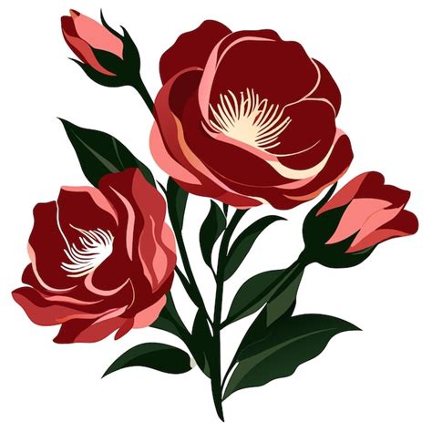 Premium Vector Floral Bouquet Flower Illustration