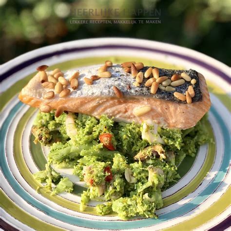 Zalm Uit De Oven Met Broccolipuree Heerlijkehappen Nl Zalm Flickr