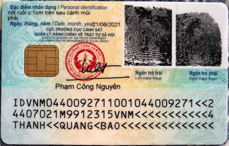 Bộ Công an đã trả 45 triệu thẻ Căn cước công dân gắn chip điện tử tới