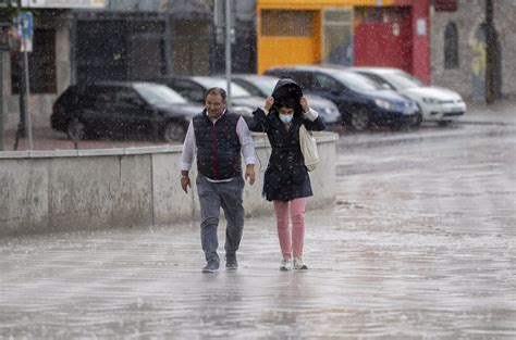 Aemet activa mañana de nuevo el aviso amarillo por lluvias y tormentas