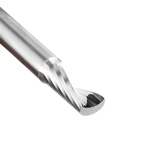51402 Z Solid Carbide CNC Spiral O Flute Aluminum Cutting 1 4 Dia X