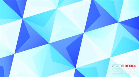fundo geométrico padrão triangular azul claro 1181750 Vetor no Vecteezy