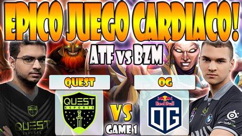 OG VS QUEST ESPORTS BO3 GAME 1 ATF VS BZM YURAGI DPC WEU 2023 TOUR