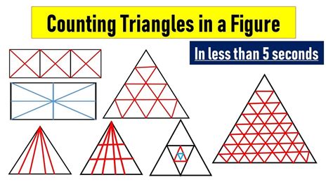 counting number of triangles in a figure best trick to count number of triangles math