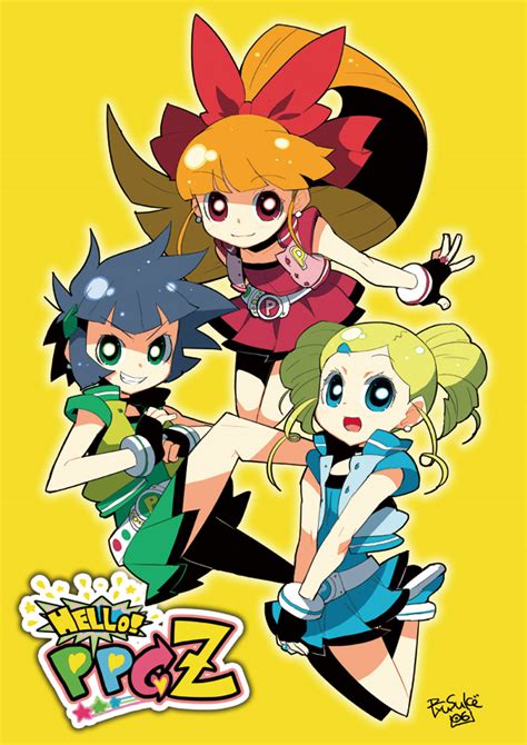 Power Puff Girls Z Mobile Wallpaper By Hamamoto Ryuusuke