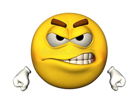 Emoticon Enojado Ilustraciones Stock Vectores Y Clipart 34 905