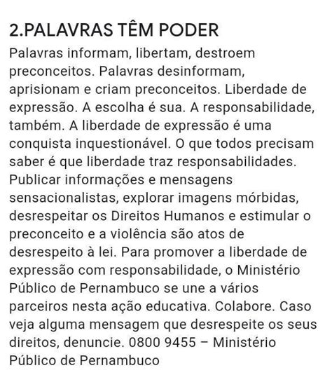 A Pela análise do texto em questão constata se que essa campanha