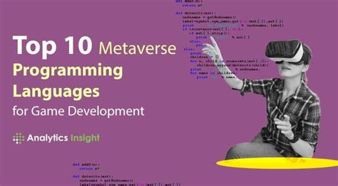top 10 metaverse programming languages for game development
