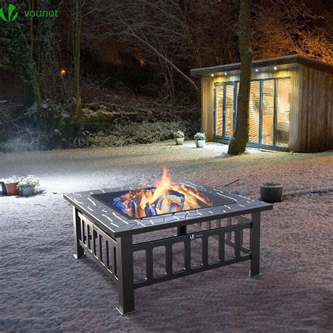 Vounot Brasero Exterieur En Pour Jardin Et Balcon Bricomarch