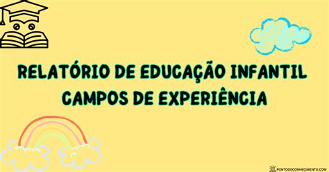 Arquivo De Campos De Experi Ncia Na Educa O Infantil Ponto Do