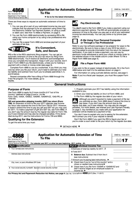 Free Printable Tax Extension Form Printable Forms Free Online