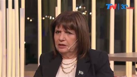 Patricia Bullrich dio una inentendible explicación de su propuesta de