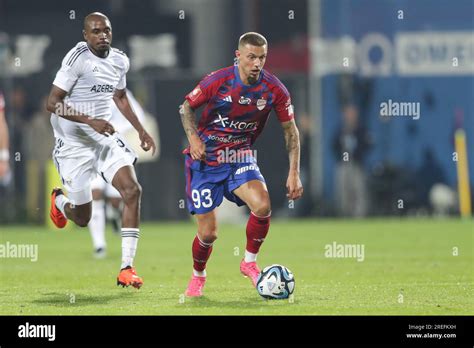Czestochowa Poland 26th July 2023 Julio Romao Of Qarabag FK L And