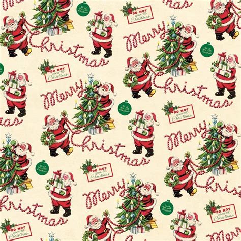 Printable High Resolution Christmas Wrapping Paper