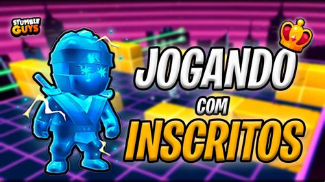STUMBLE GUYS LIVE AO VIVO AGORA PORTUGUÊS BRASIL JOGANDO
