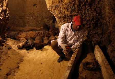 Egypt Unveils Ancient Burial Site Home To 50 Mummies