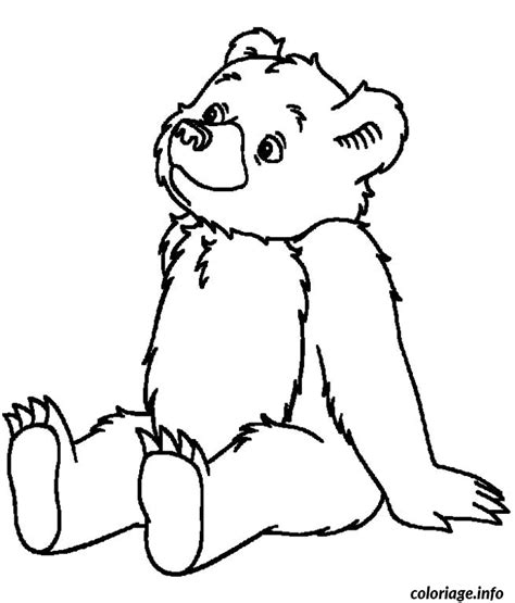 Coloriage Dessin Animaux Ours Jecolorie