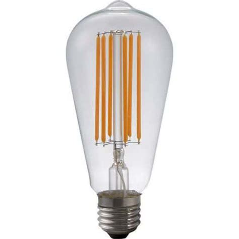 Ampoule filament LED E27 ST58 à ST64 Rustika 4 à 10W SPL Manutan fr