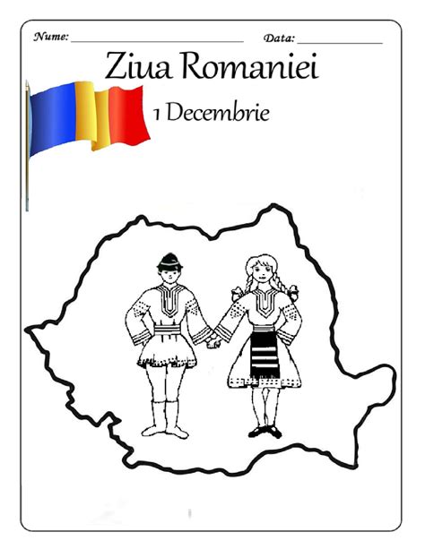 Desene De Colorat Si Planse Educative Planse De Colorat De Ziua
